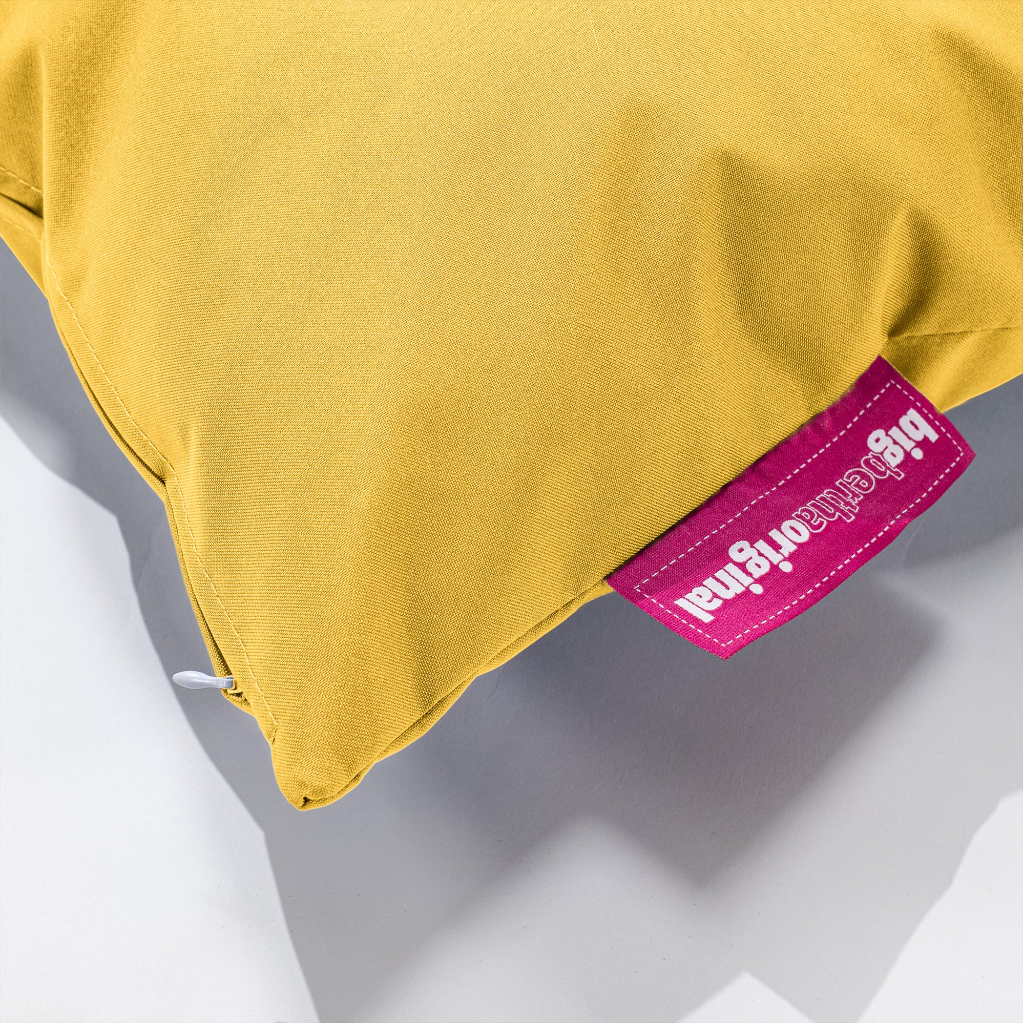 Big Bertha Original Kæmpe Pude Udendørs 70 x 70cm Gul Pyntepuder– Big ...