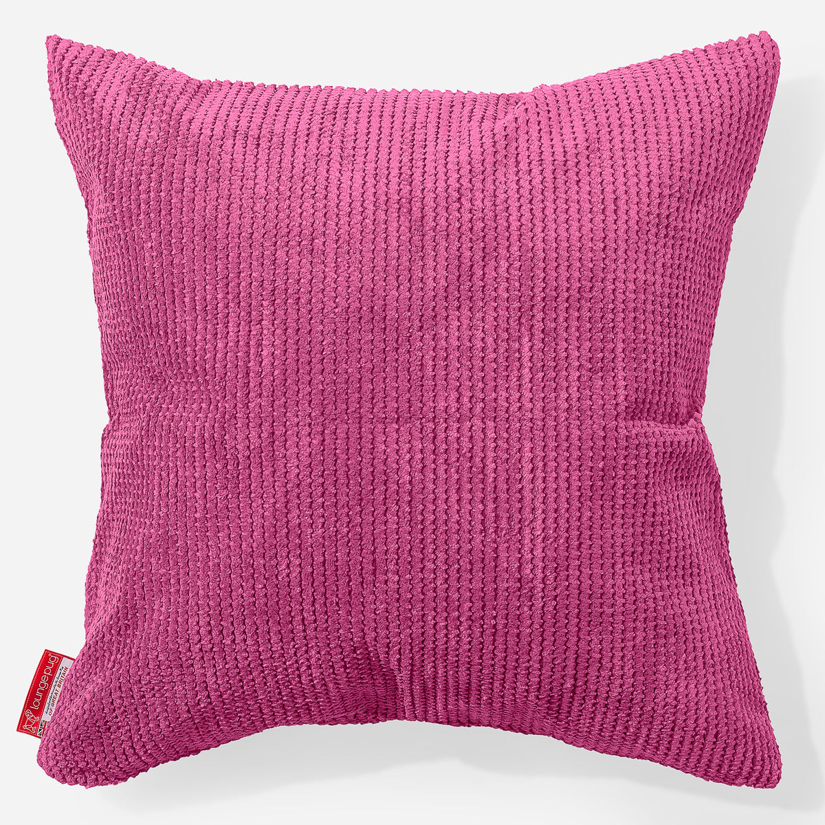 Lounge Pug Kæmpe Pude 70 x 70cm Pom Pom Pink Pyntepuder– Big Bertha ...