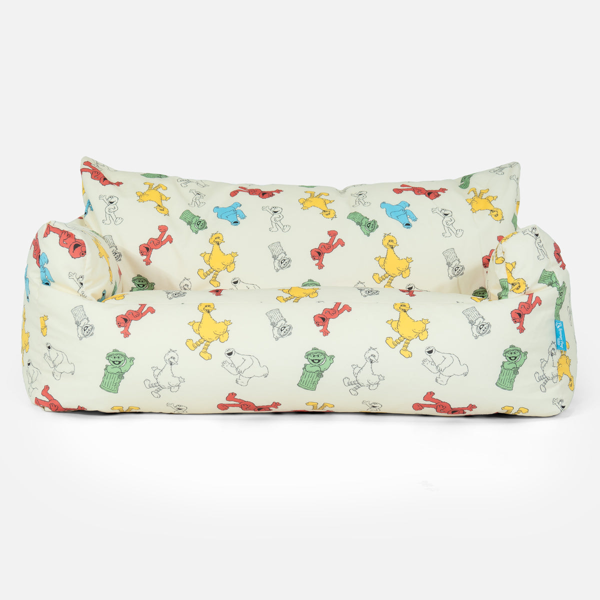 Sesame Street Sækkestol til Børn 1-5 år Sesamgade– Big Bertha Original DK